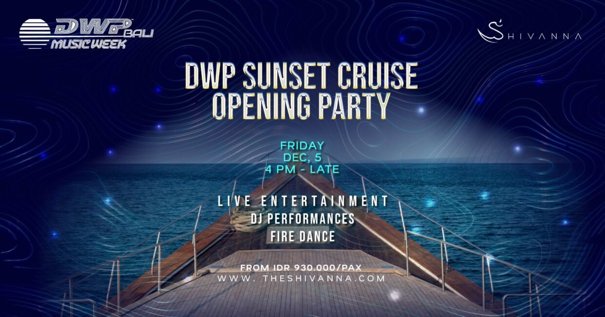 DWP 2025 Sunset Cocktail Cruise Opening Party - Shivanna